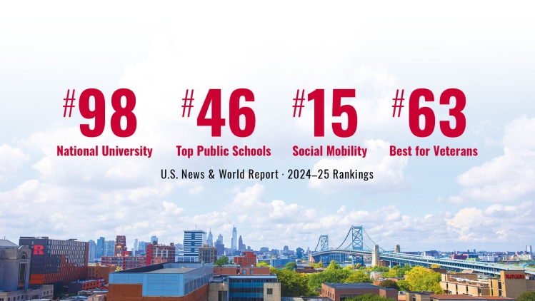 Rutgers–Camden Improves Standing in 2024–25 National Rankings | Rutgers ...