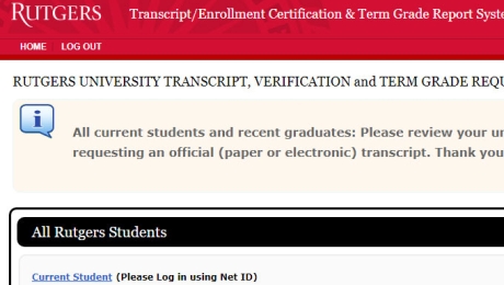 Grades and Transcripts | Rutgers University-Camden