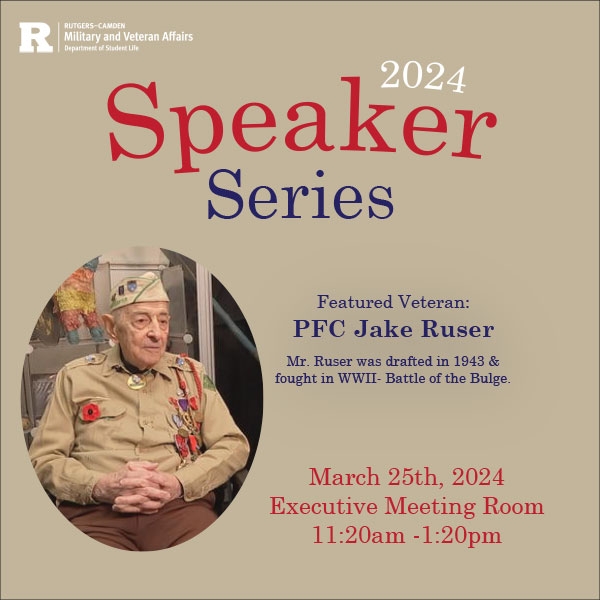 OMVA Speaker Series: The Stories Of World War II